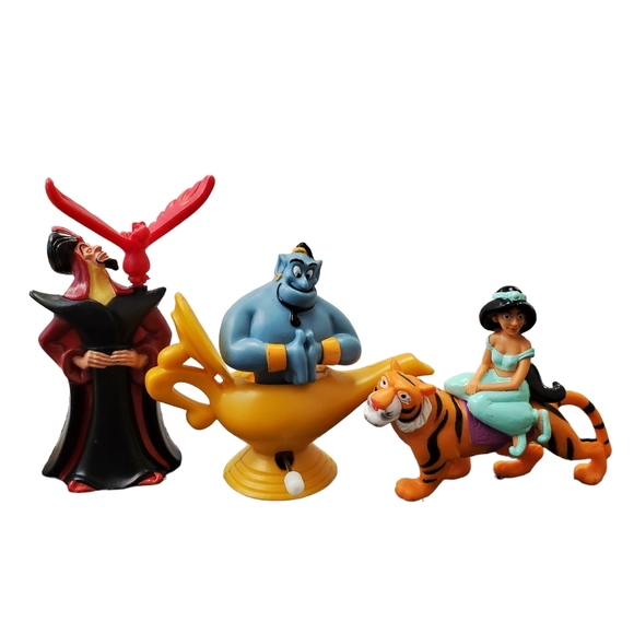 burger king | Toys | Vintage Burger King Disney Aladdin Genie Jafar ...